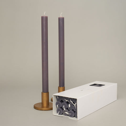 Colourful Dining Candles | True Grace